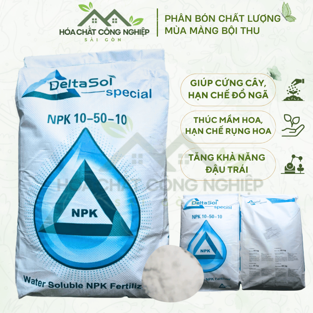 1kg Phân Bón Lá NPK 10-50-10 đức detasol hàng chuẩn hóa đơn | Shopee ...