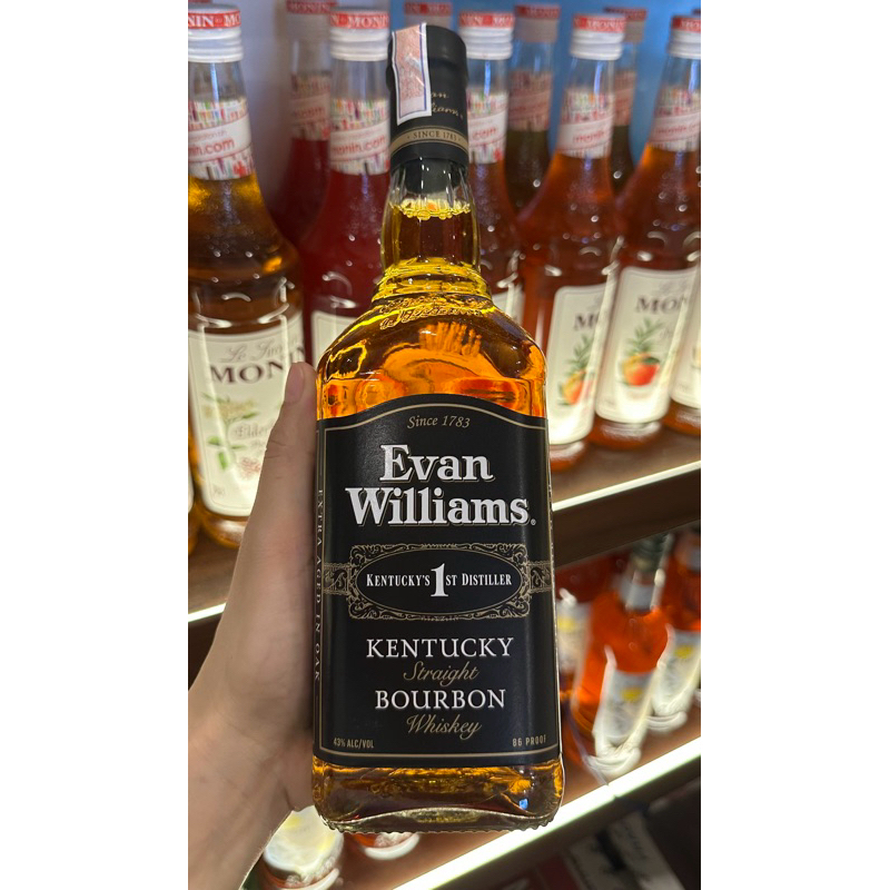 EVAN WILLIAM BLACK 700ML | Shopee Việt Nam