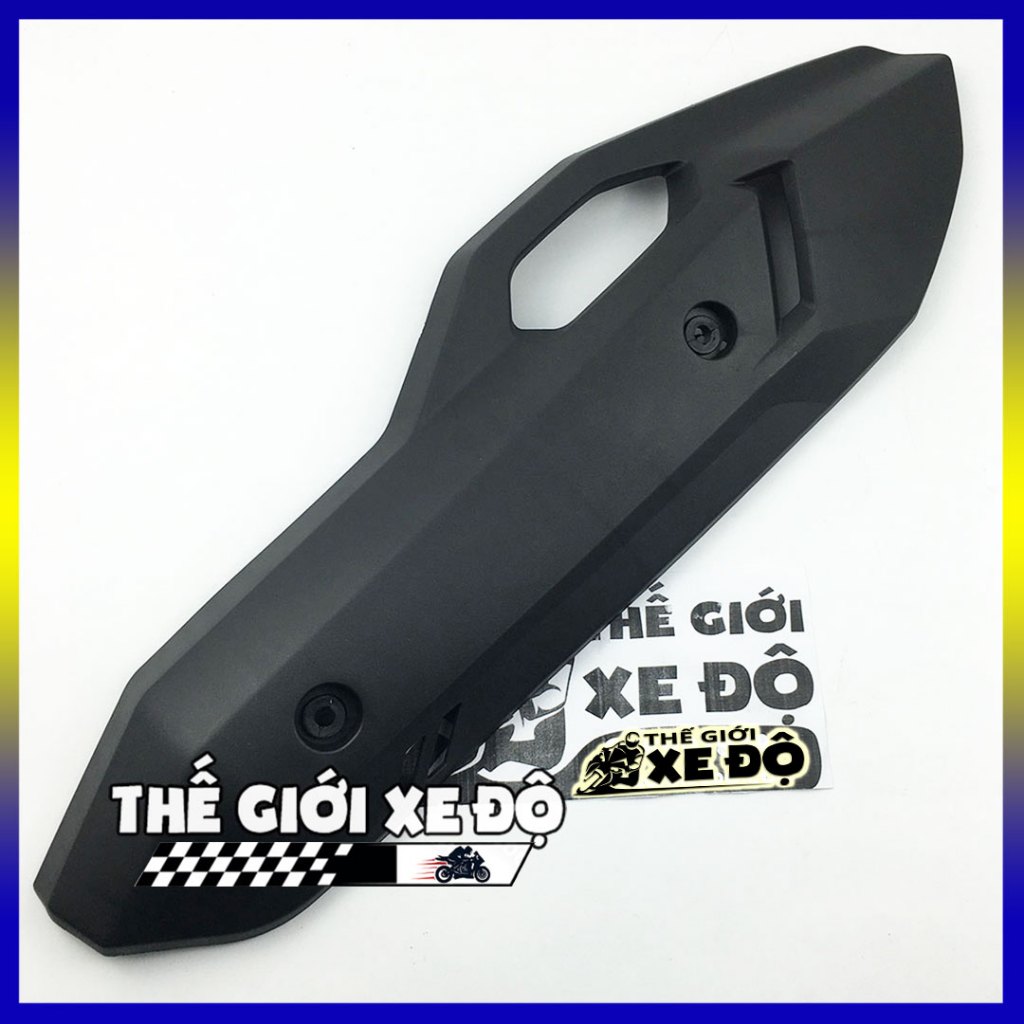 Ốp pô AB 160 cc và AB 125 cc đời 2023, 2024, 2025 nhựa đen che pô cho ...