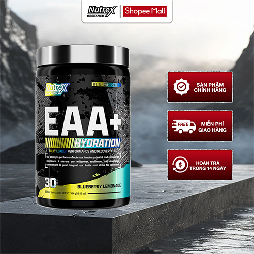 [Sale Mất Date] Nutrex EAA + Hydration (30 Lần Dùng) – Bù Nước & Axit Amin Thiết Yếu, Vị Ngon ...