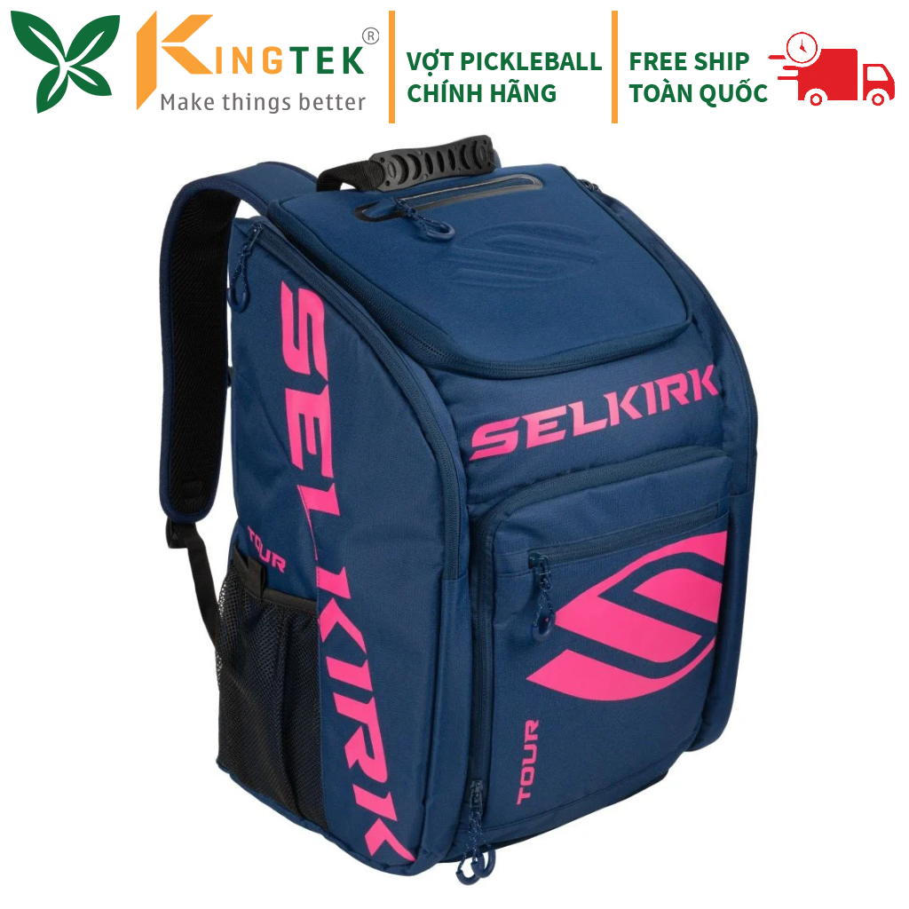 Balo pickleball Selkirk Core Tour màu Xanh Đen/Hồng | Shopee Việt Nam