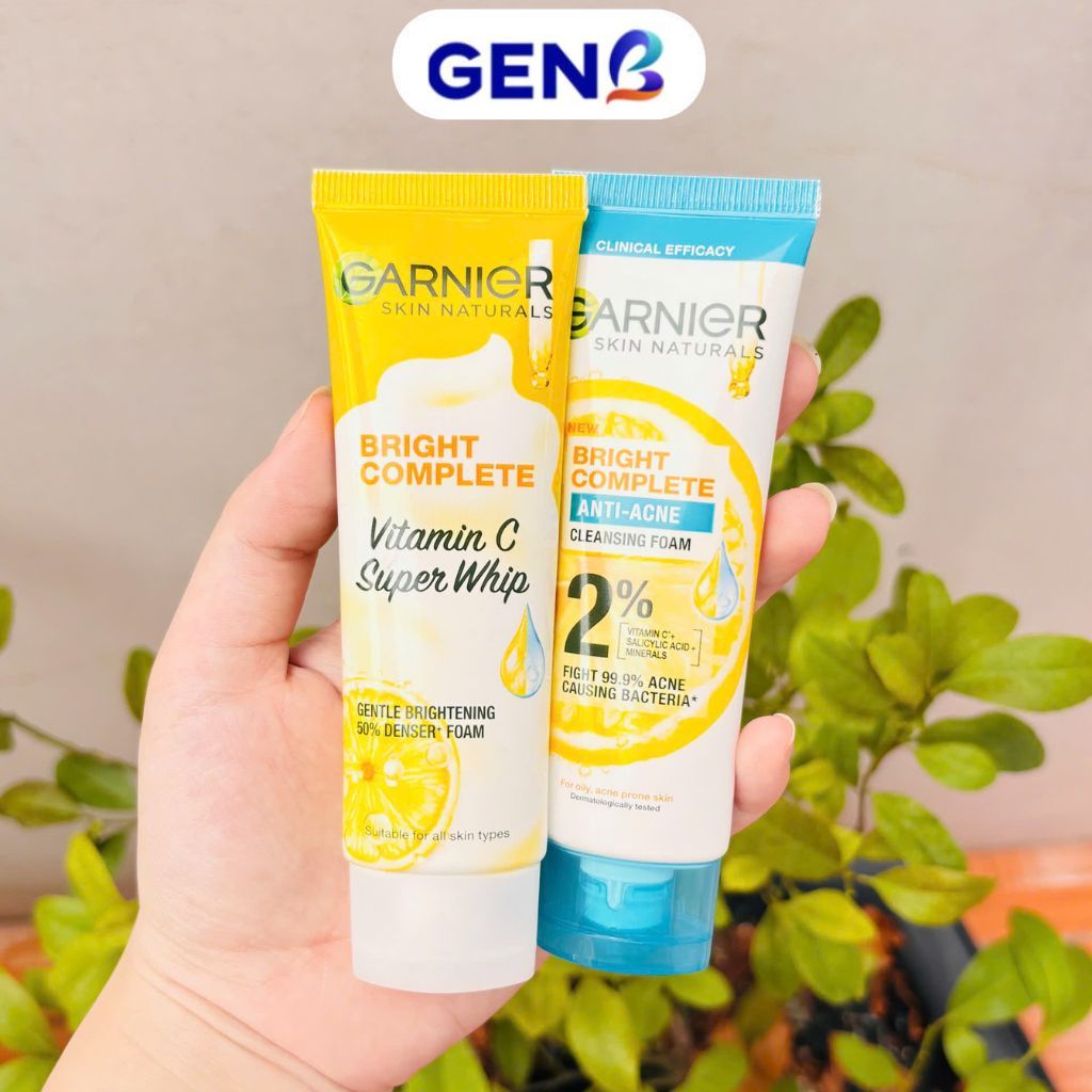 Sữa Rửa Mặt Garnier 3 in 1 Kiềm Dầu Giảm Mụn- Srm Tạo Bọt Dưỡng Sáng Da ...