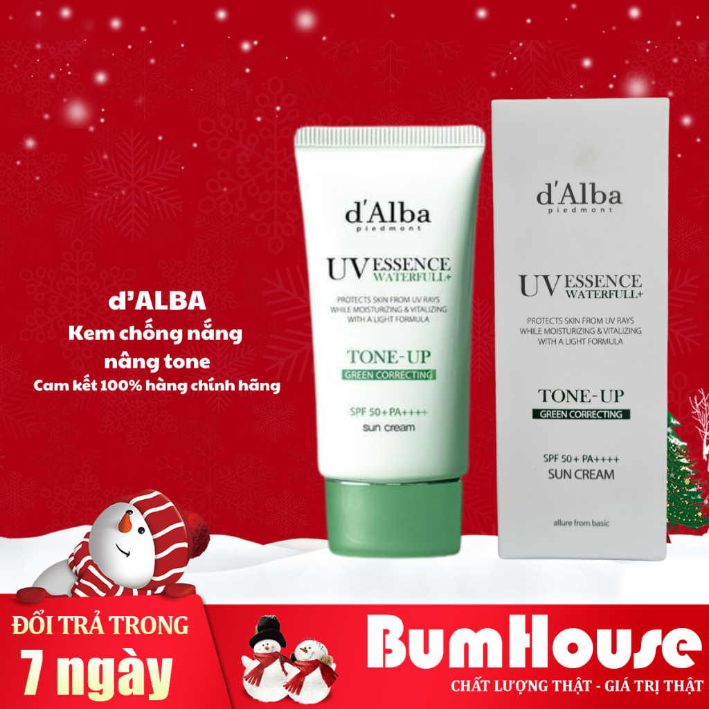 [MẪU MỚI] Kem chống nắng D' Alba Clean Tea Tree Liposome Green Tone-up 50ml | Shopee Việt Nam