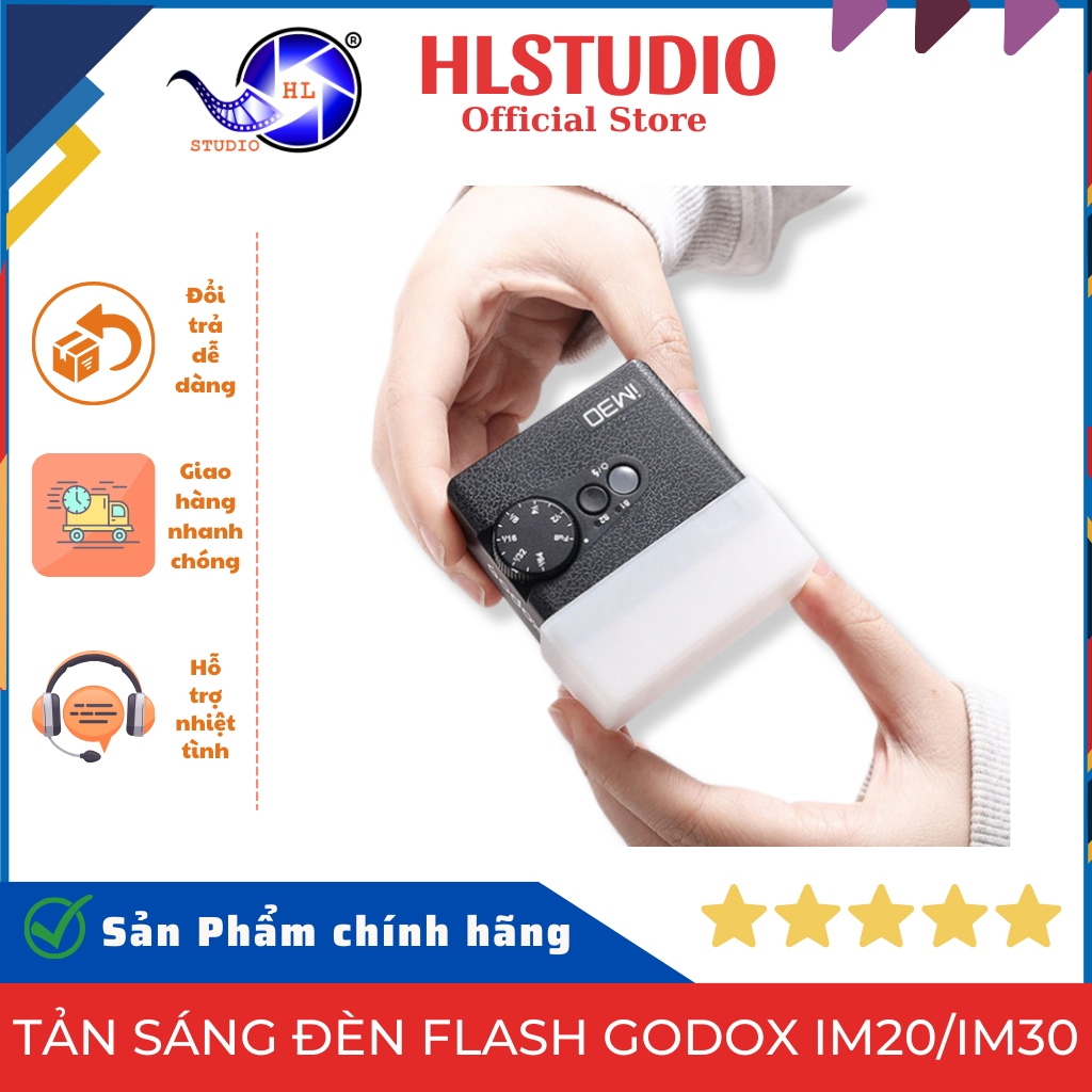 Tản Sáng Godox IM20 IM22 IM30 IA32 iT20 HL Studio Khuếch Tán Ánh Sáng Mềm Mịn | Shopee Việt Nam