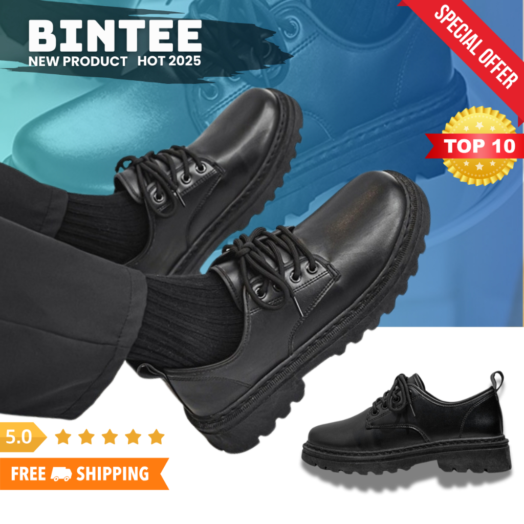 Giày Chunky Derby Da Cột Dây Thời Trang - Giày Da Tây Nam Đế Chunky Cao ...