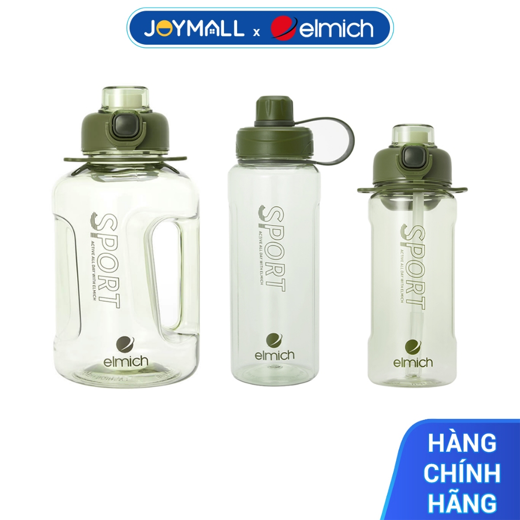 Bình Nước Nhựa Elmich EL-8349N 860ml, 1L, 1.5L, Hàng Chính Hãng,Nhựa ...