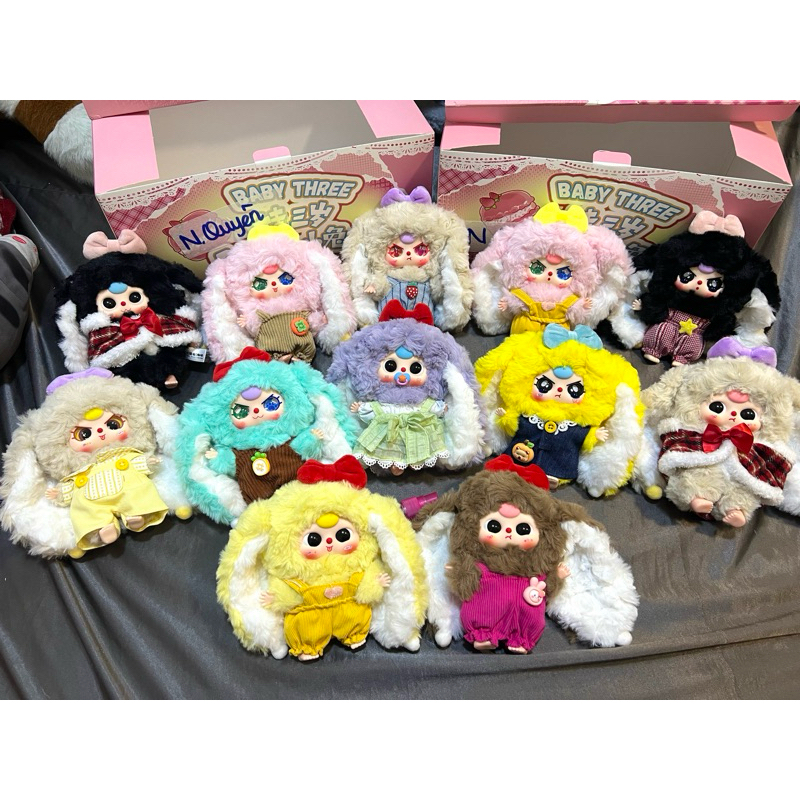 Baby Three Macaron Ver 2 full box card | Shopee Việt Nam