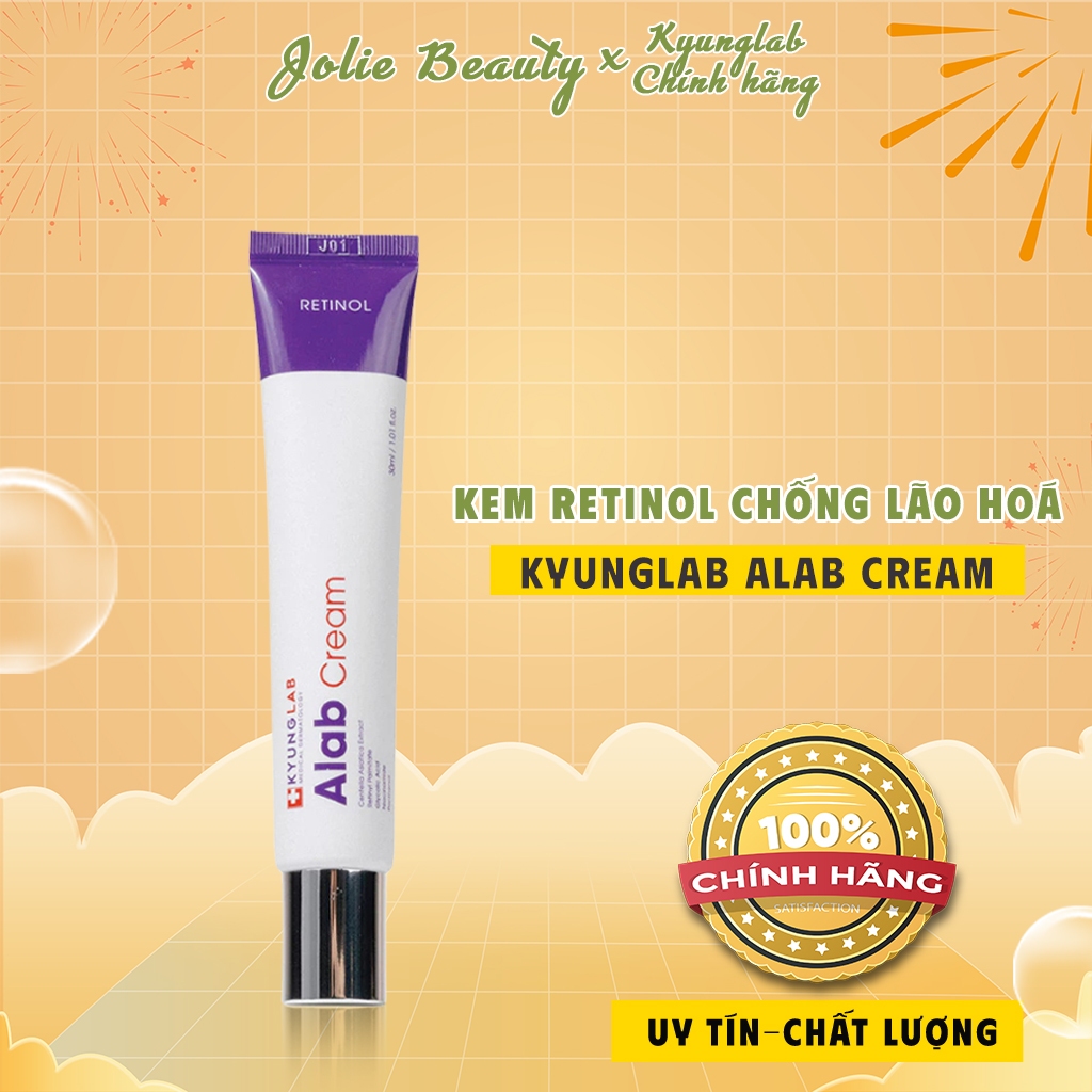 Kem retinol KyungLab Alab Cream chứa 5% Retinyl + 5% AHA chống lão hoá da 30ml| Jolie Beauty ...