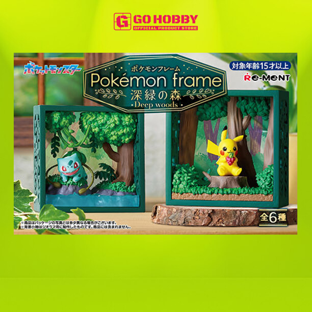 REMENT | POKÉMON: Frame in The Wood| Đồ chơi mô hình | Shopee Việt Nam