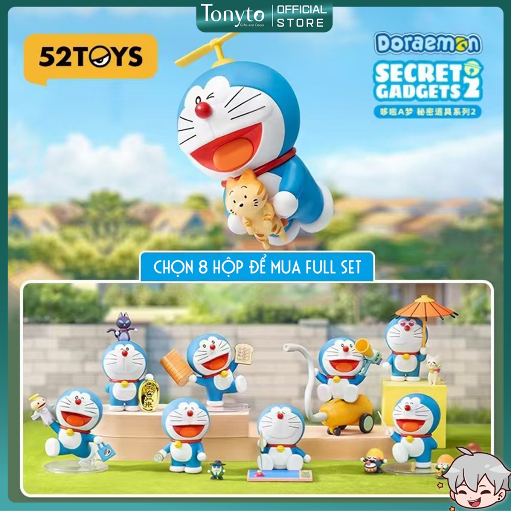 Blindbox Doraemon Series Secret Gadgets 2 Chính Hãng 52 Toys | Shopee ...