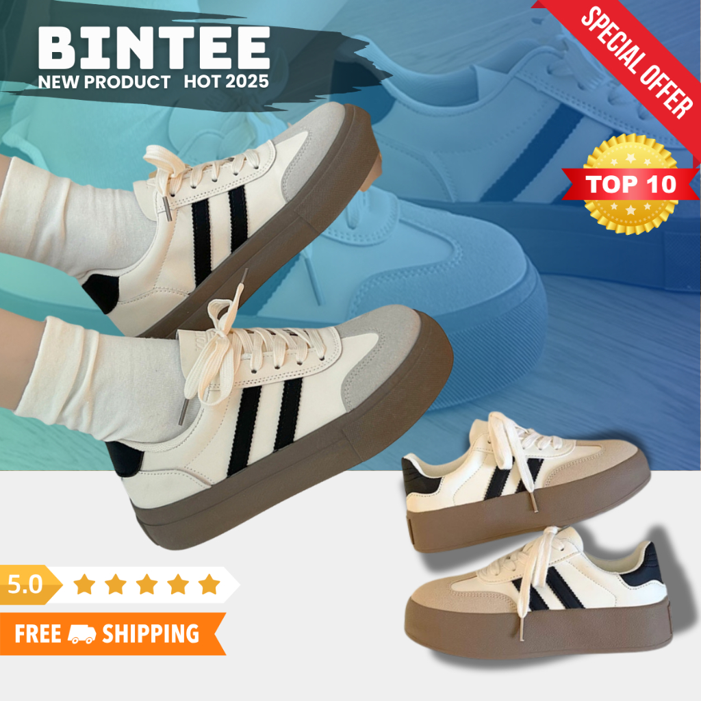 Giày Thể Thao Nam Nữ Đế Tăng Chiều Cao 5cm Siêu Nhẹ Kiểu Retro Đức Thời ...