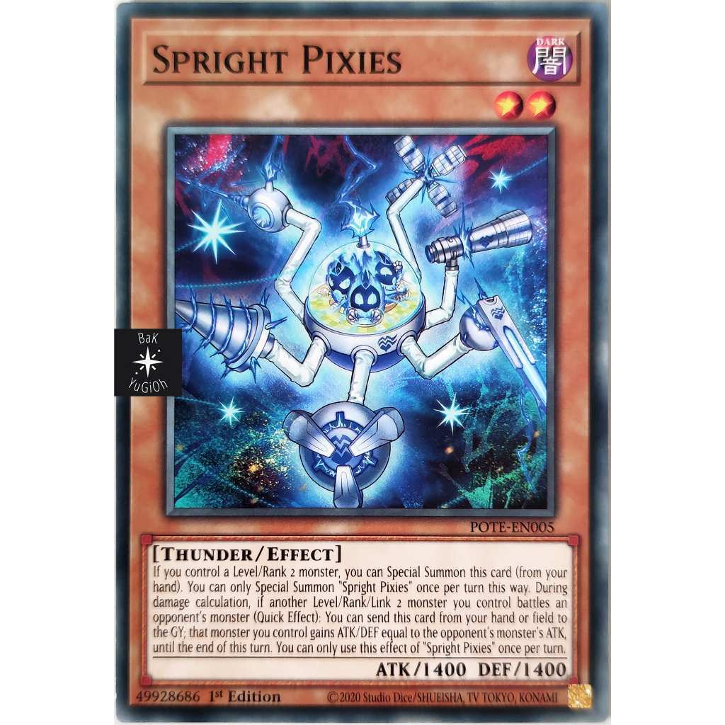 [BaK Yu-Gi-Oh!] [Thẻ Bài Chính Hãng] Spright Pixies |EN| Common ...