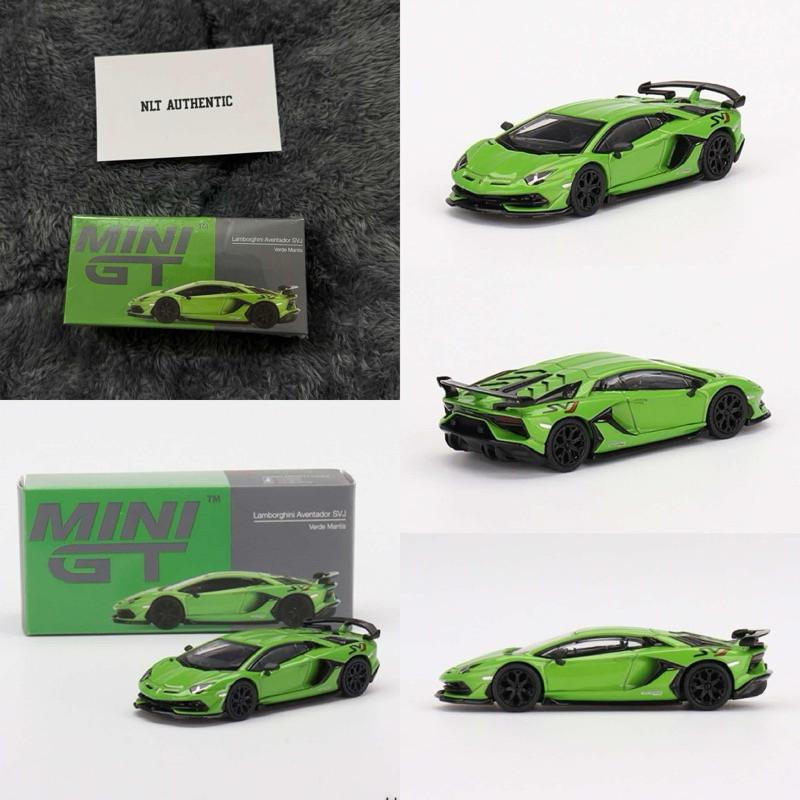 Xe Mini GT Lamborghini Aventador SVJ Verde Mantis | Shopee Việt Nam