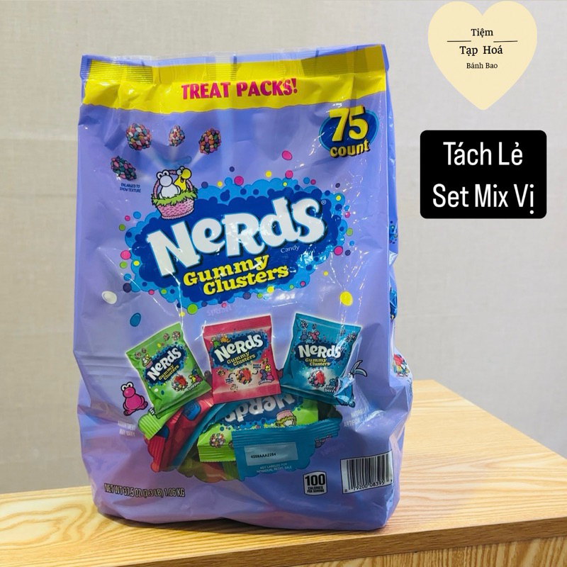Kẹo Nerds Gummy Clusters Set Tách Lẻ Mix Nhiều Vị 🇺🇸 | Shopee Việt Nam
