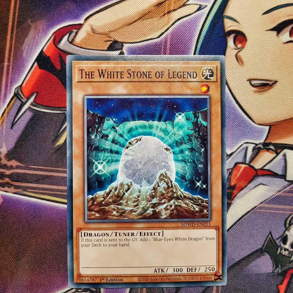 Thẻ bài Yugioh chính hãng | The White Stone of Legend | SDWD Common ...