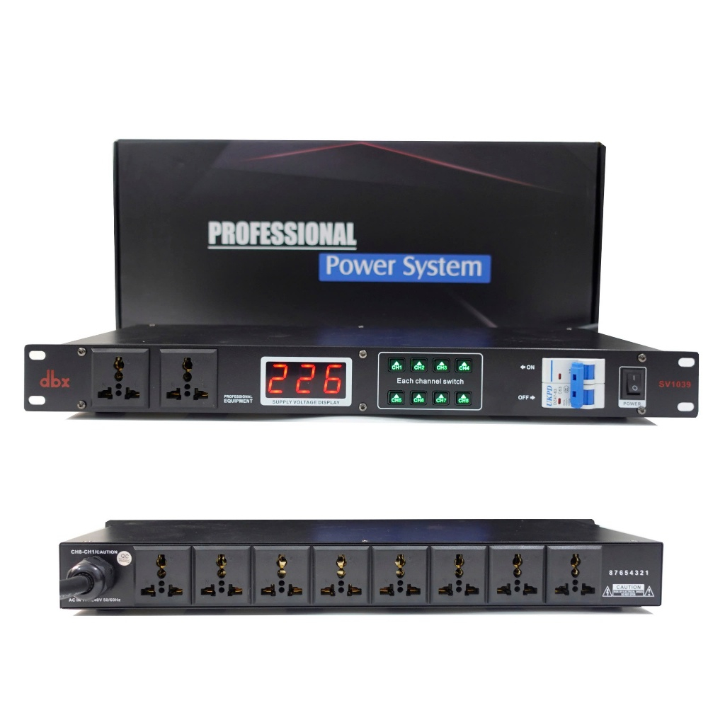 Quản Lý Nguồn Dbx SV1039 mẫu mới 2025-10 cổng cắm- Có ATOMAT | Shopee Việt Nam