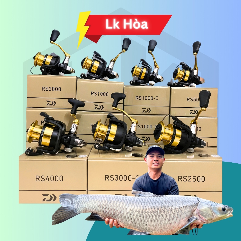 [LK HÒA] MÁY CÂU CÁ DAIWA RS CHUYÊN LURE - DÒNG MÁY CHÍNH HÃNG DAIWA ...