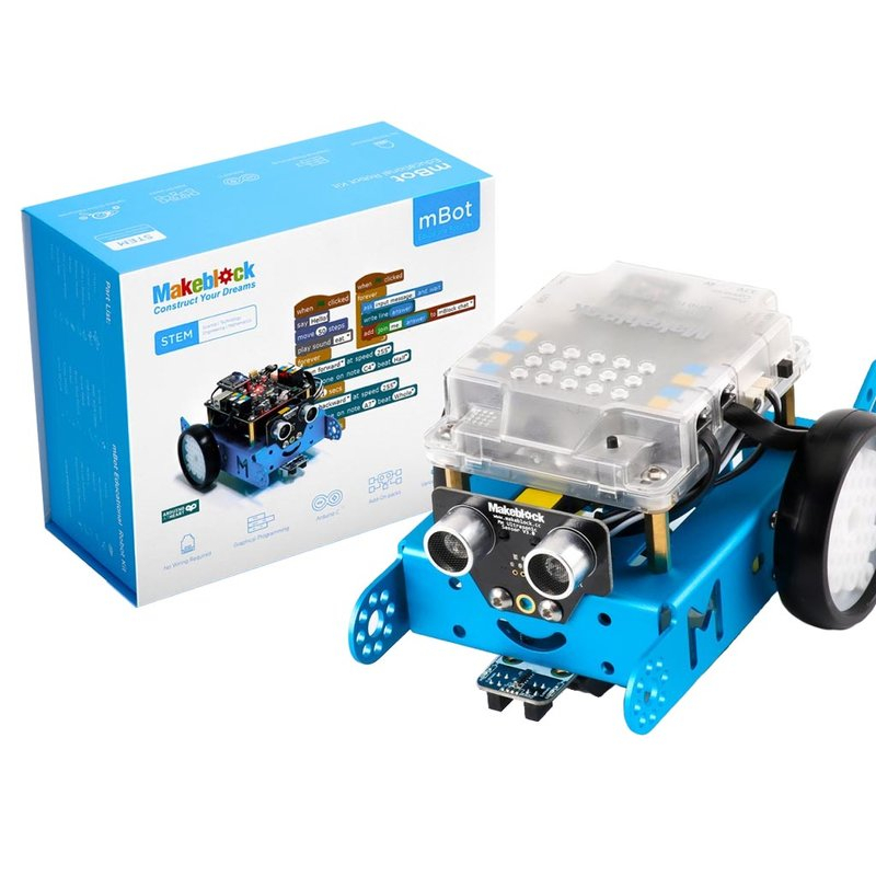 Robot lập trình Makeblock mbot v1.1 bluetooth ngôn ngữ Scracth độ tuổi 8+ | Shopee Việt Nam