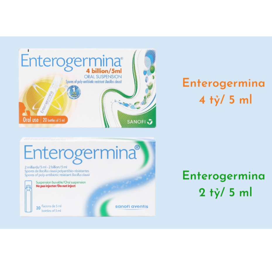 Men vi sinh Enterogermina PHÁP 4 tỷ lợi khuẩn Gut Defense Sanofi tăng cường tiêu hóa bảo vệ ...