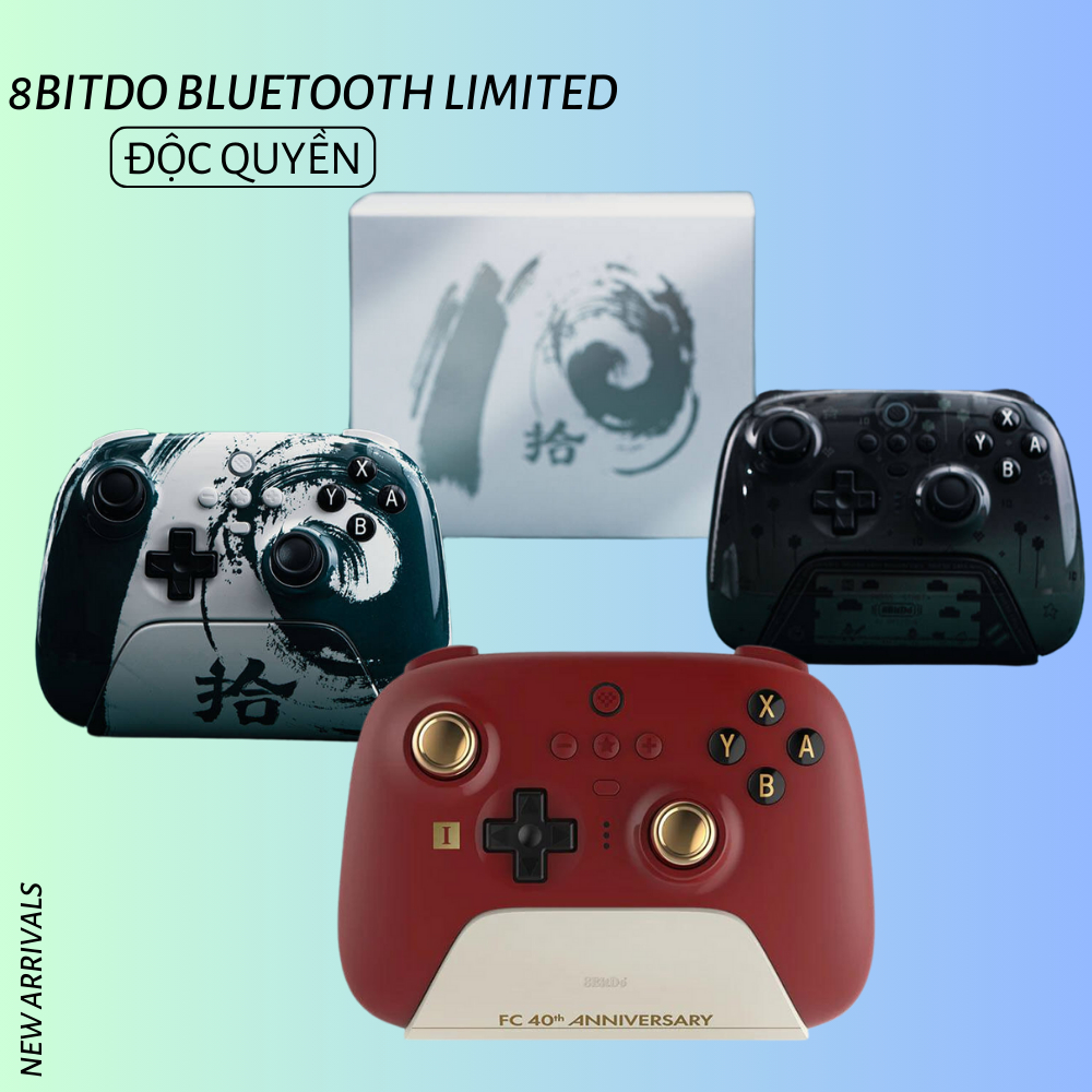 ( Limited ) Tay cầm 8bitdo Ultimate Bluetooth FC40 & 10Th Controller ...