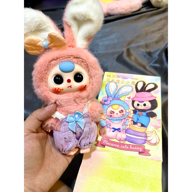 Baby Three Ver Maccaron hồng lé 360 full box card | Shopee Việt Nam