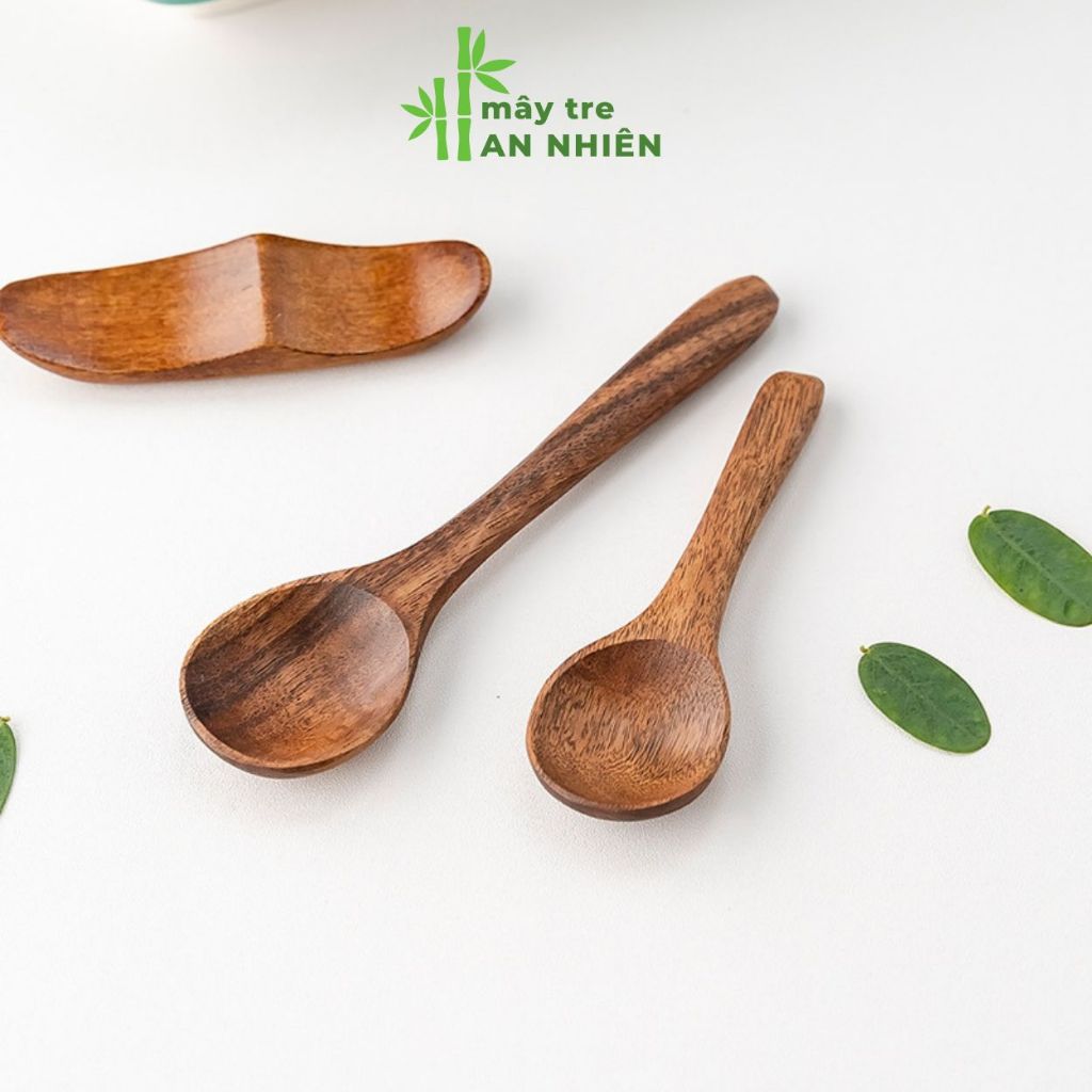 Muỗng gỗ, thìa gỗ múc gia vị, múc trà, decor chụp ảnh độc đáo | Shopee ...