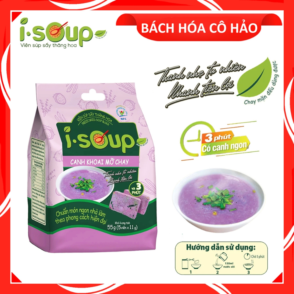 CANH KHOAI MỠ CHAY ISOUP 50 GRAM | Shopee Việt Nam