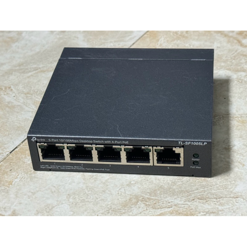 (Hàng cũ) Switch PoE TPLINK 5 cổng 100 vỏ thép | Shopee Việt Nam