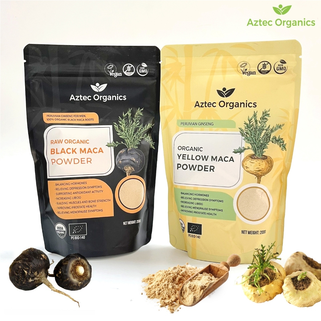 Bột Maca Hữu Cơ Aztec Organics Maca Powder 200g (nhân sâm Peru ...