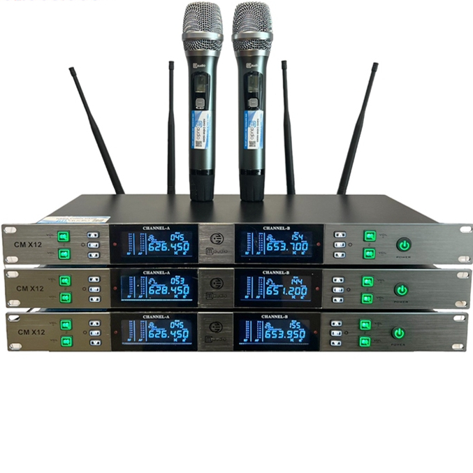 Micro không dây CM AUDIO CMX-12 bảng mạch tím hàng nhập khẩu chính hãng ...