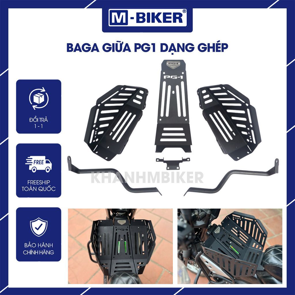 Baga giữa PG1 dạng ghép tấm, Baga giỏ giữa Yamaha PG1 | Shopee Việt Nam