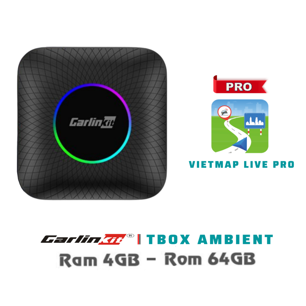 Android Box Carlinkit Tbox Ambient Ram 4Gb Rom 64Gb - Chip SM6225 - Vietmap S2 - Vietmap Live ...