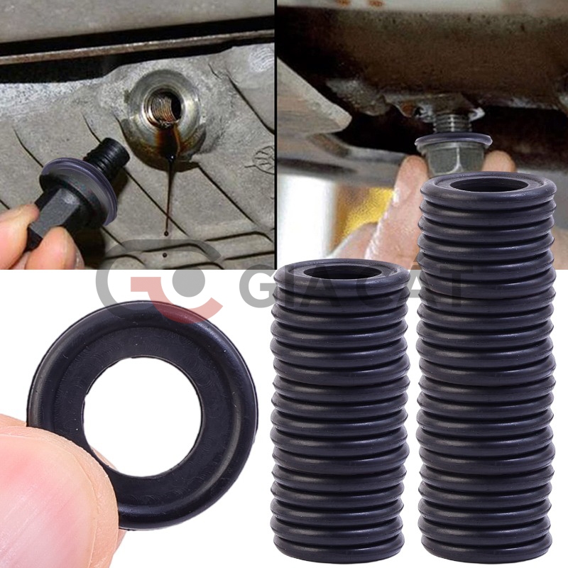 Long đen, long đền cao su M12, M14 đệm ốc rốn dầu Ford, Chevrolet ...