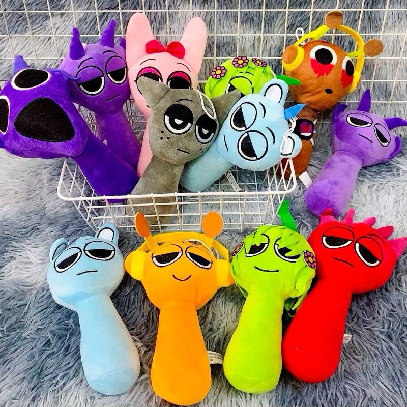 Gấu Bông Sprunki Trò Chơi Mới - Gấu Bông Sprunki Size 20cm - Thú Bông ...