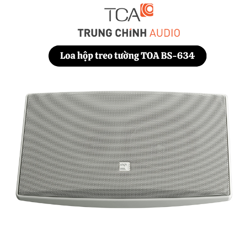 Loa Hộp Treo Tường chính hãng TOA BS-634 TrungChinhAudio Công Suất 6W, Âm Thanh Rõ Nét, Dùng Cho ...