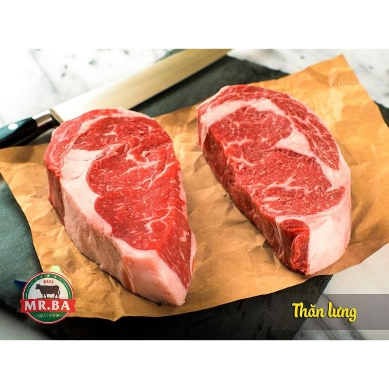 [HỎA TỐC] THỊT NẠC LƯNG BÒ / RIBEYE CANADA l LÀM STEAK/BBQ ~ 300-350g ...