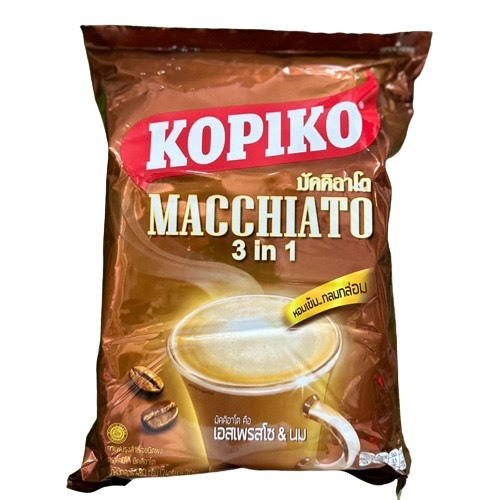 CÀ PHÊ HOÀ TAN KOPIKO MACCHIATO 3 TRONG 1 TÚI 480G (20 GÓI) | Shopee Việt Nam