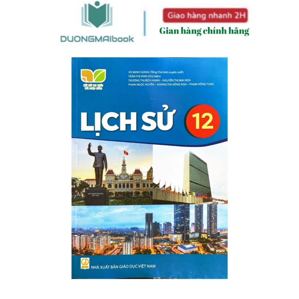 Sách-Lịch sử 12 kết nối tri thức (bán kèm 2 vở kẻ ngang 120 trang ...