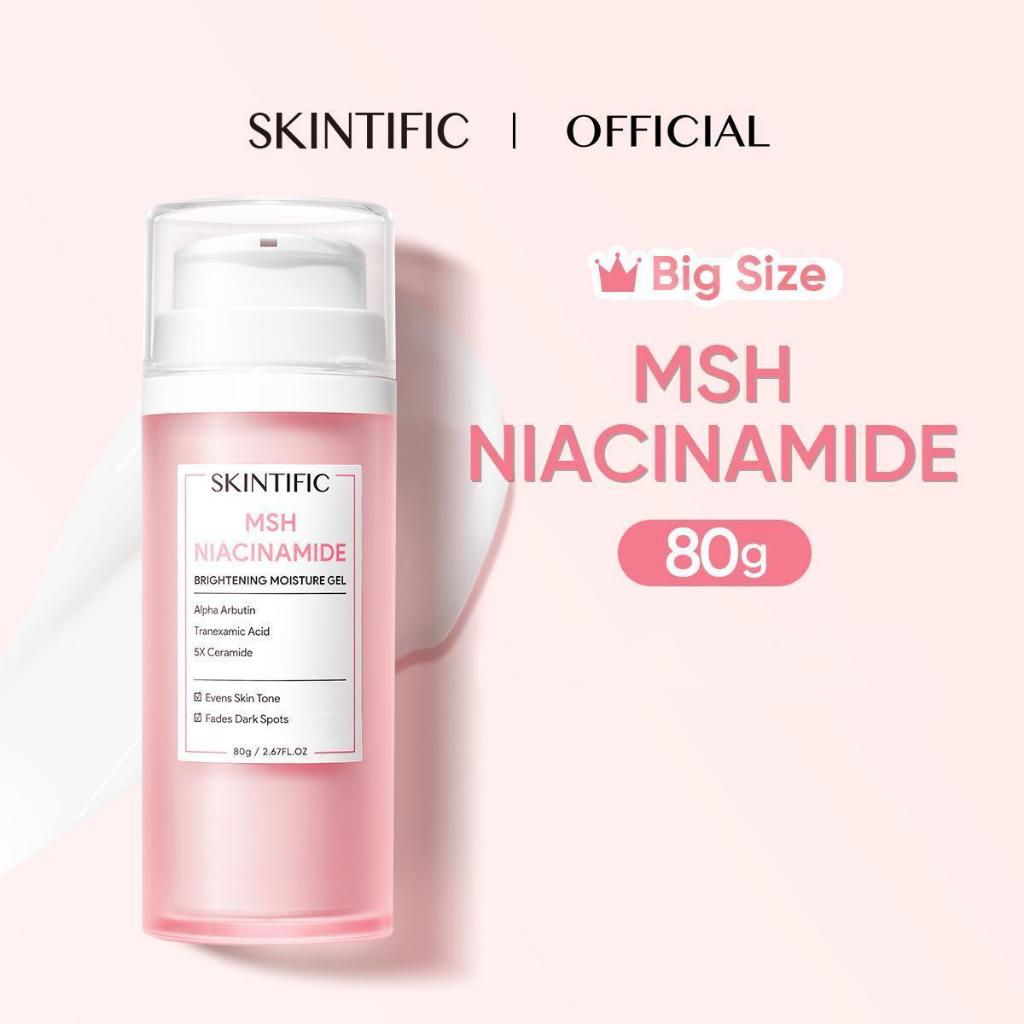 Kem dưỡng ẩm sáng da MSH Niacinamide big size SKINTIFIC 80g | Shopee ...