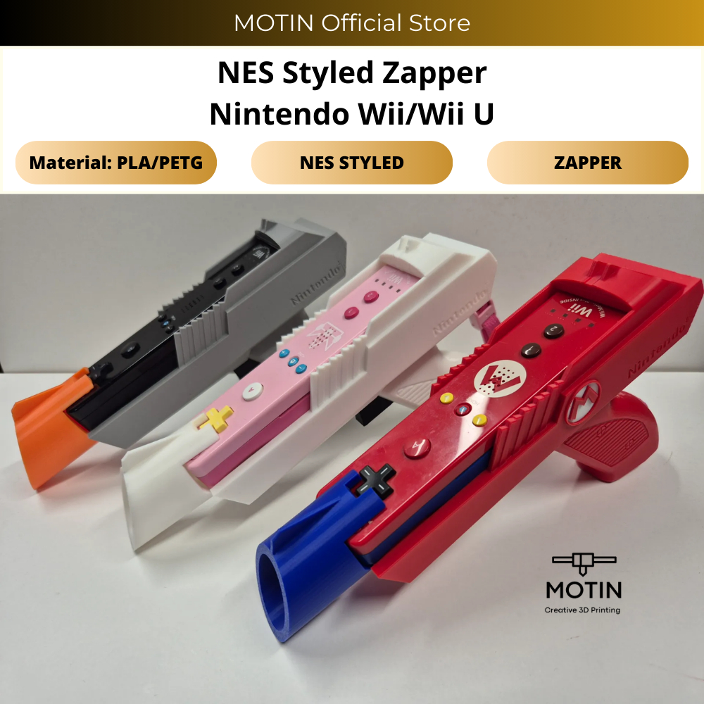 Wii Zapper in NES Style for Nintendo Wii - Phụ Kiện Wii Remote - Motin ...
