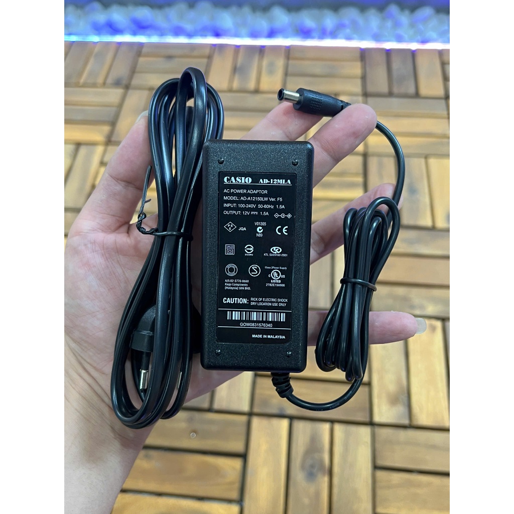 dây nguồn adapter đàn KORG M50 KA310 KA320 X50 SP170 SP170S AD-12A 180 ...