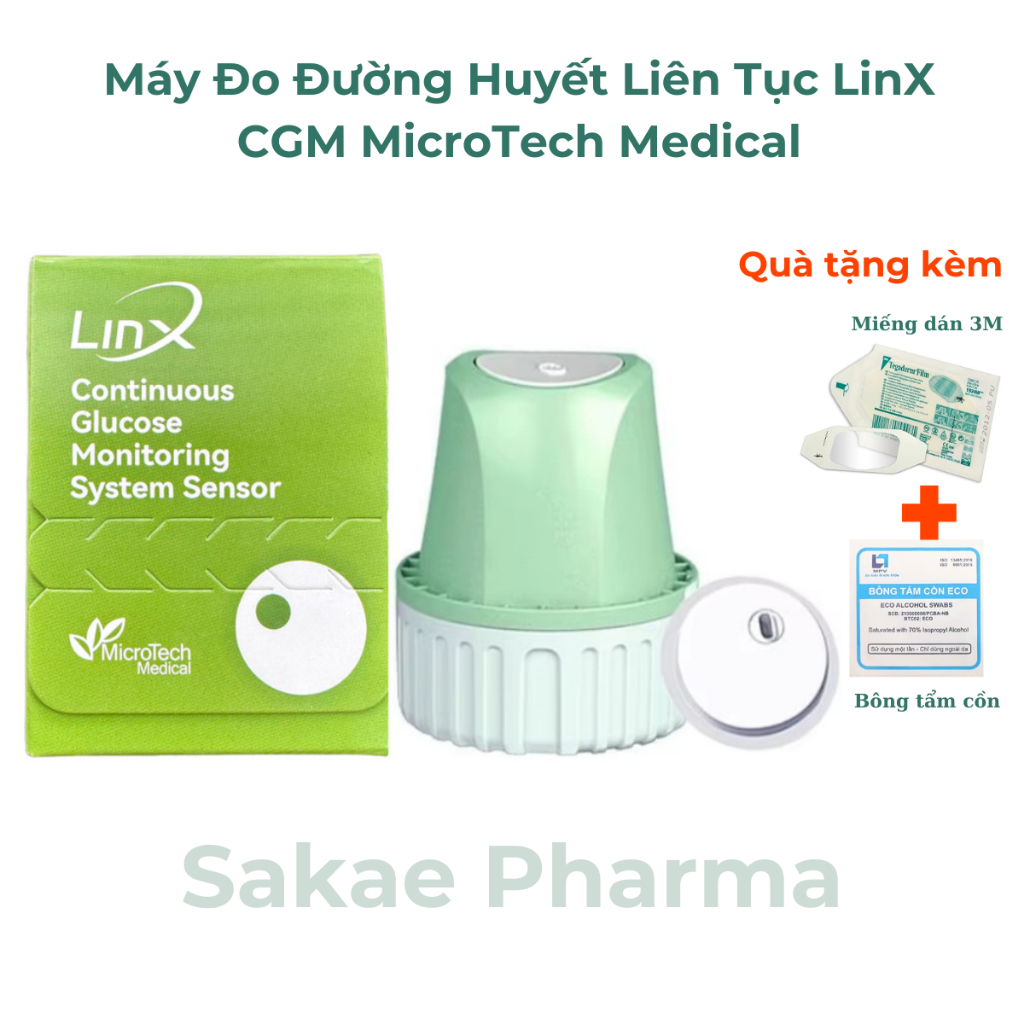 Máy Đo Đường Huyết Liên Tục LinX CGM MicroTech Medical - Giải Pháp Tối ...