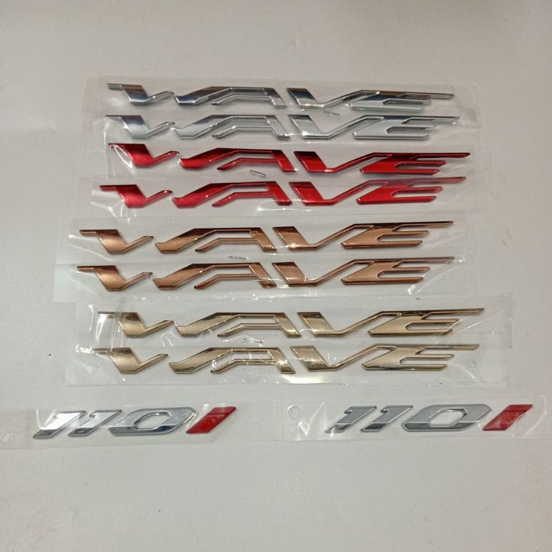 Tem ốp sườn Wave 110i dán thay thế tem zin | Shopee Việt Nam