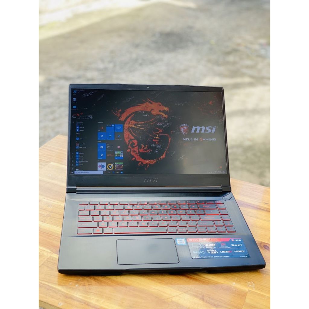 MSI GAMING GF63 CORE I5 9300H RAM 16G SSD 512G 15.6INCH FHD IPS GTX ...