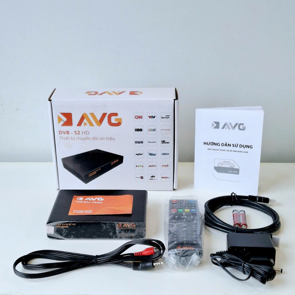 Đầu thu truyền hình số vệ tinh DTH AVG DVB-S2 HD OHS – 8888 (không kèm ...
