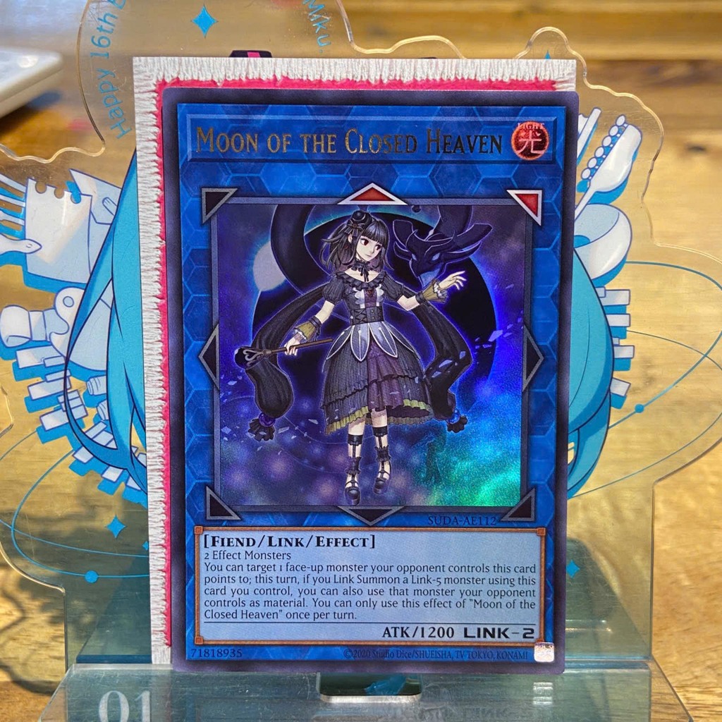 [ Bài Yugioh Chính Hãng ] SUDA-AE112 Moon of the Closed Heaven - Ultra Rare | Shopee Việt Nam