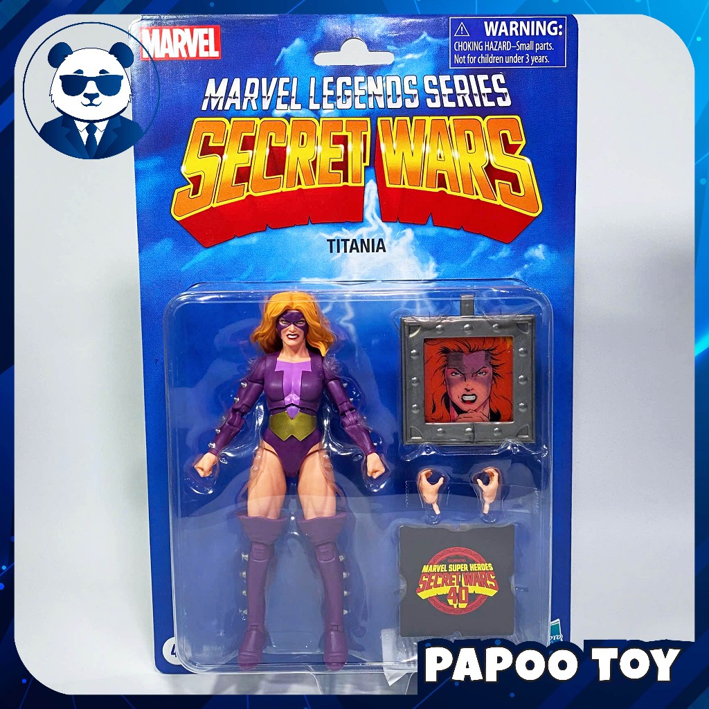 Mô hình Hasbro Marvel Legends Series Secret Wars Titania 6 inch 15cm ...
