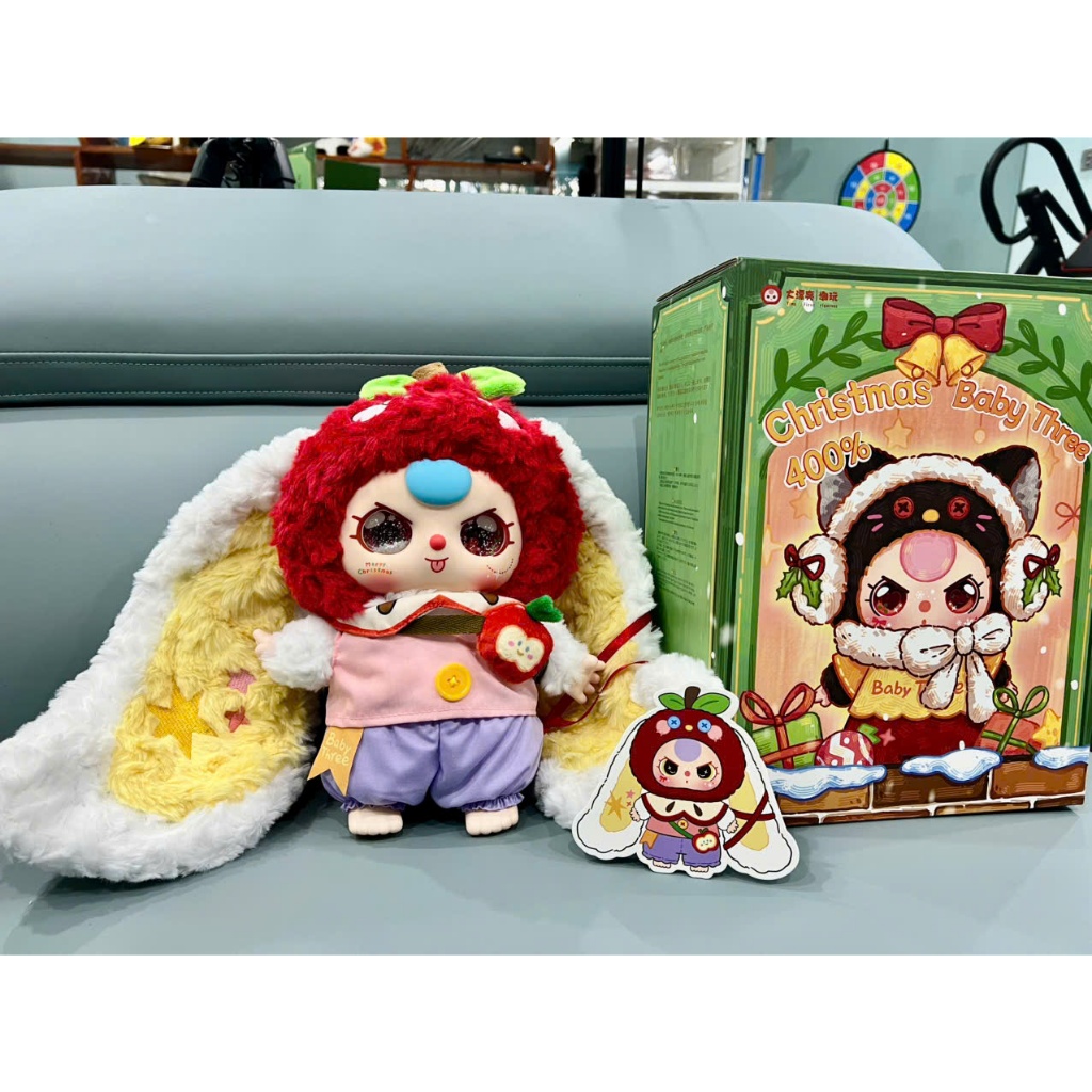 Hộp Mù ĐÃ KHUI ẢNH THẬT 100% BABY THREE Noel 400%, LIILA'S ZOO, MIGO ...