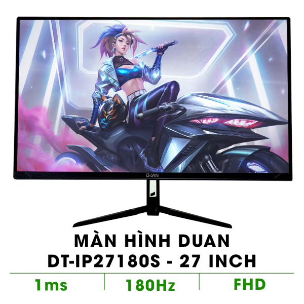 Màn Hình Duan 27 Inch 180HZ IPS Phẳng Màn Máy Tính Chơi Game 27in full viền New | Shopee Việt Nam