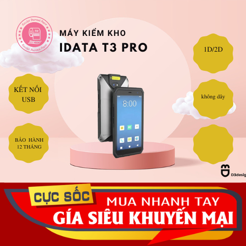 [GIÁ SỈ] Máy kiểm kho IDATA T3 PRO | Shopee Việt Nam